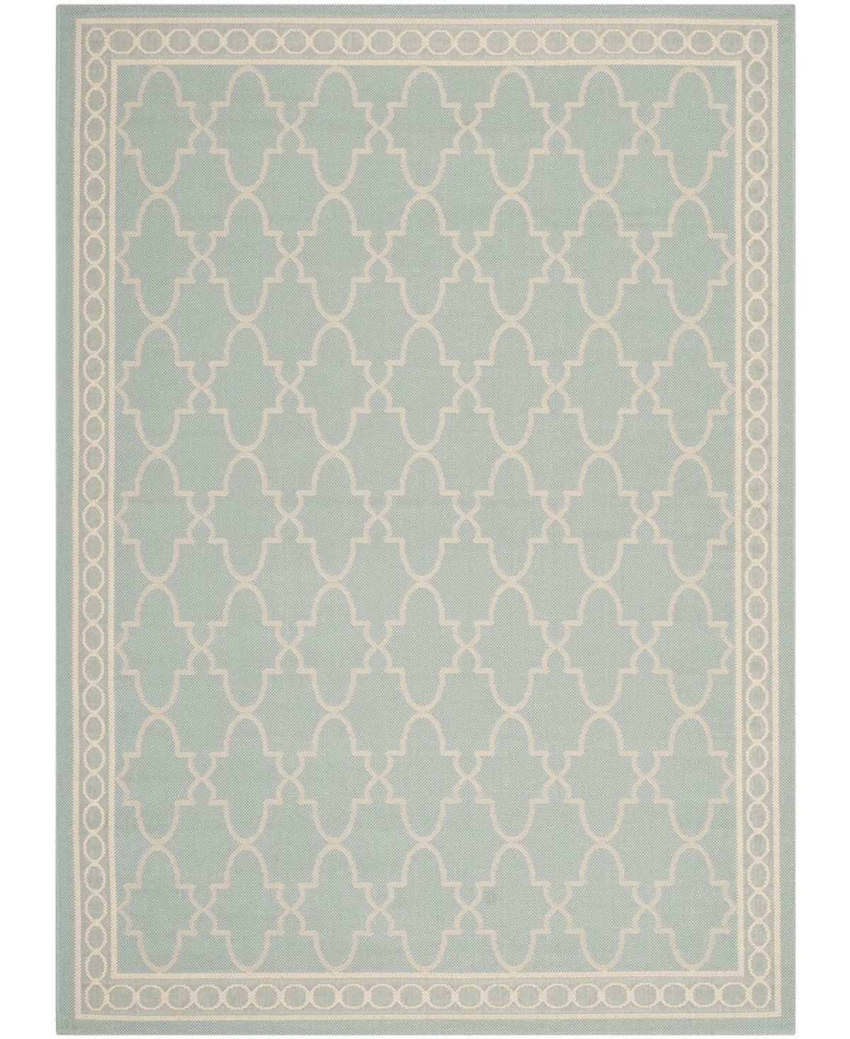 Click here for Safavieh Courtyard CY5142 Aqua and Beige 53 x 77 S... prices