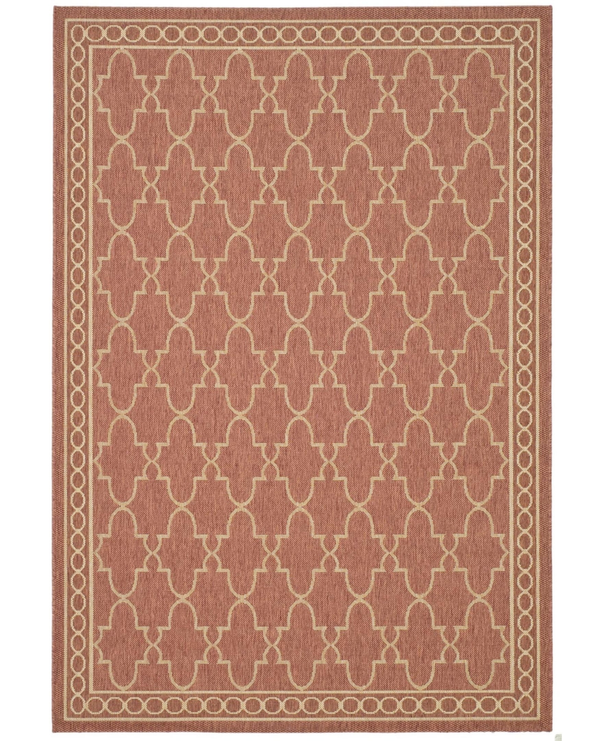 Click here for Safavieh Courtyard CY5142 Rust and Sand 53 x 77 Ou... prices