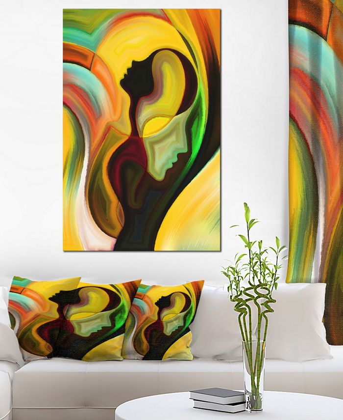 Design Art Designart Way Of Parenting Abstract Canvas Artwork - 30" X ...