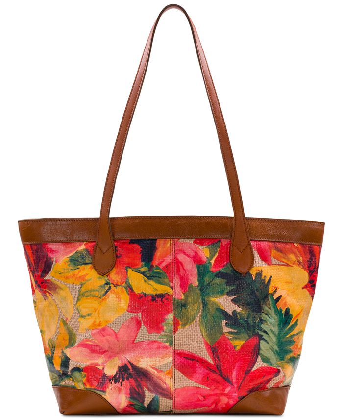 Patricia Nash Spring Multi Straw Viotti Tote - Macy's