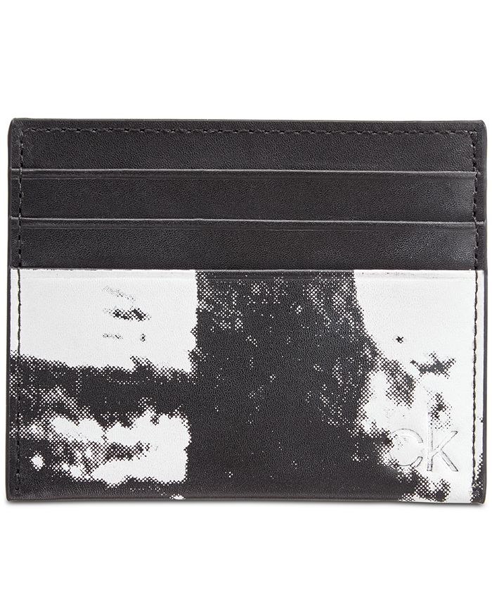Calvin Klein Men's Printed Card Case - Macy's