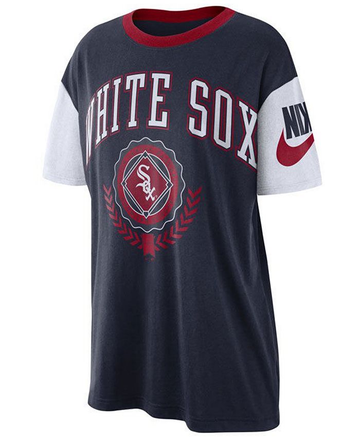Nike Women's Chicago White Sox Retro Boycut T-Shirt - Macy's