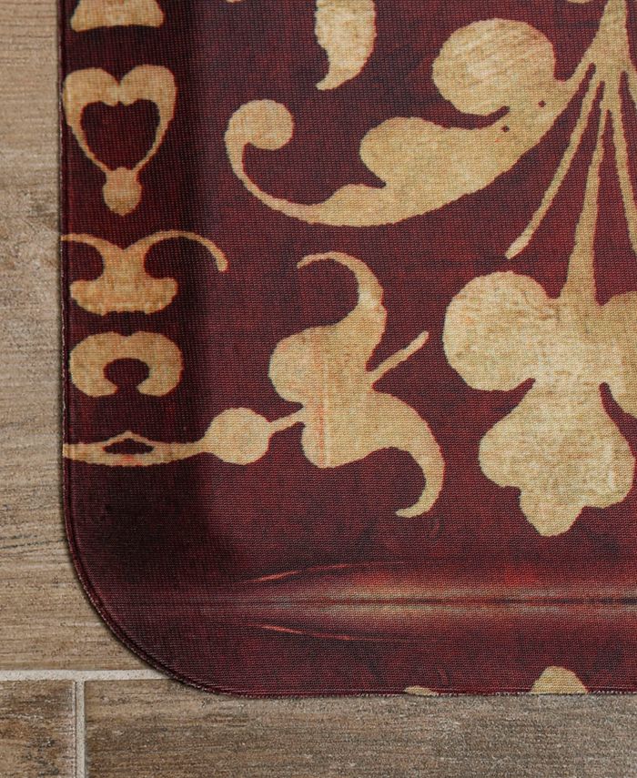 Home Dynamix Designer Chef Mosaic Tile Cushioned Anti-Fatigue Kitchen ...