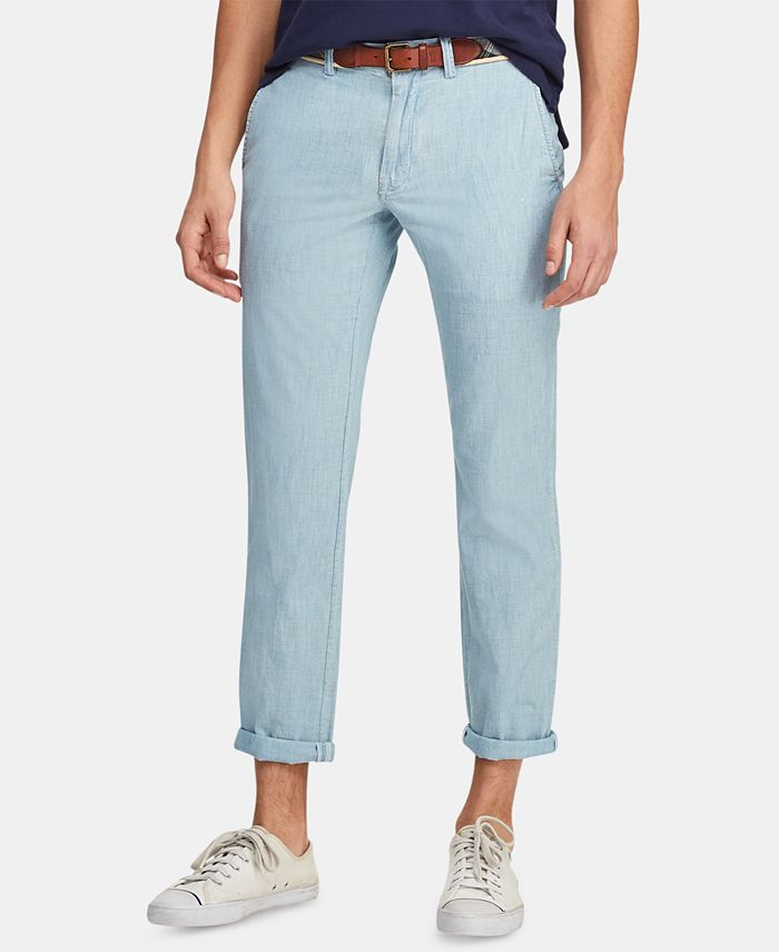 Polo Ralph Lauren Men's Stretch Cotton Chino Pants - Macy's