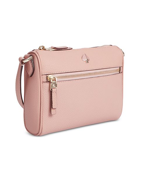 kate spade new york Polly Pebble Leather Crossbody & Reviews - Handbags ...