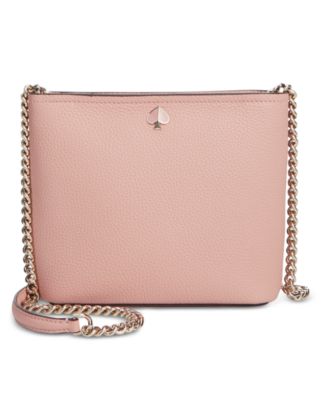 kate spade new york Polly Pebble Leather Chain Crossbody - Handbags ...