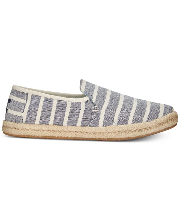TOMS Women's Deconstructed Alpargata Slip-On Espadrille Flats - Macy's