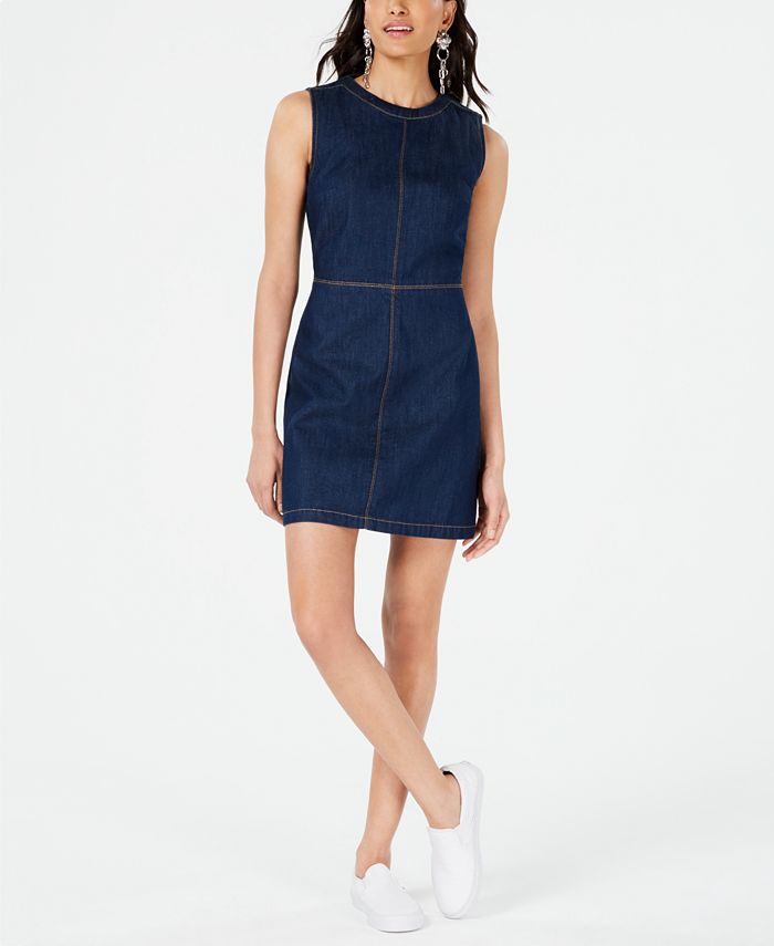 French Connection Linaira Denim Sheath Dress - Macy's