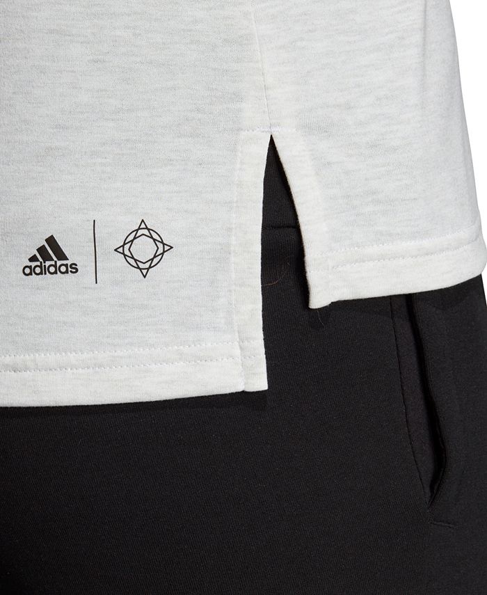 adidas Wanderlust Low-Back Graphic Tank Top - Macy's