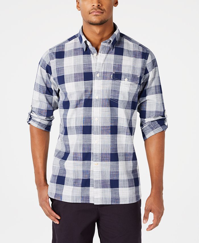 Barbour Men's Pier Slim-Fit Plaid Shirt - Macy's
