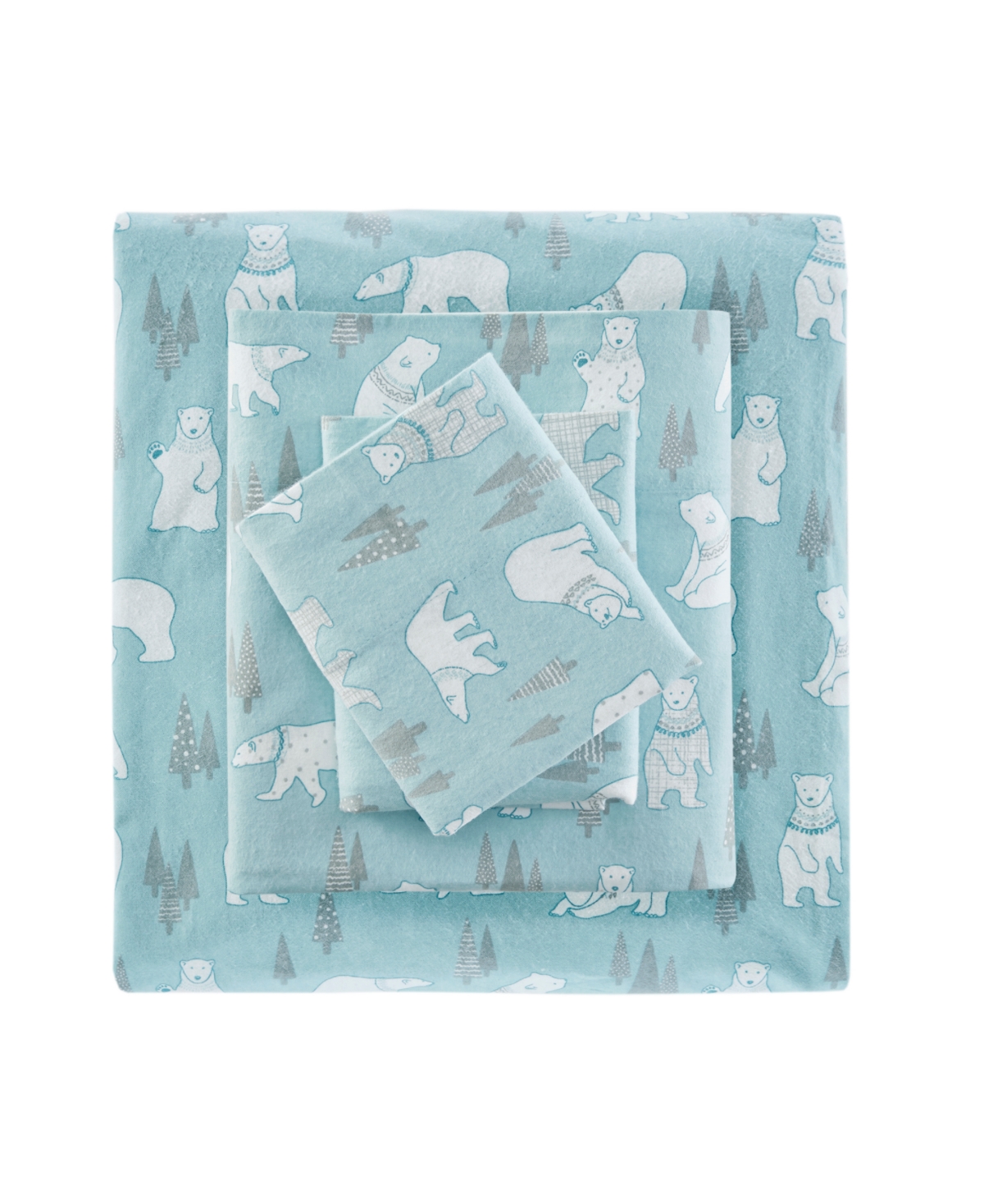 Click here for Madison Park Novelty Printed Cotton Flannel 3-Pc.... prices