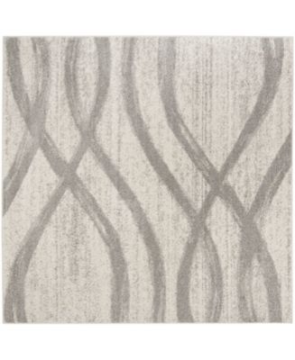 Safavieh Adirondack 125 Cream and Gray 4' x 4' Square Area Rug - Macy's