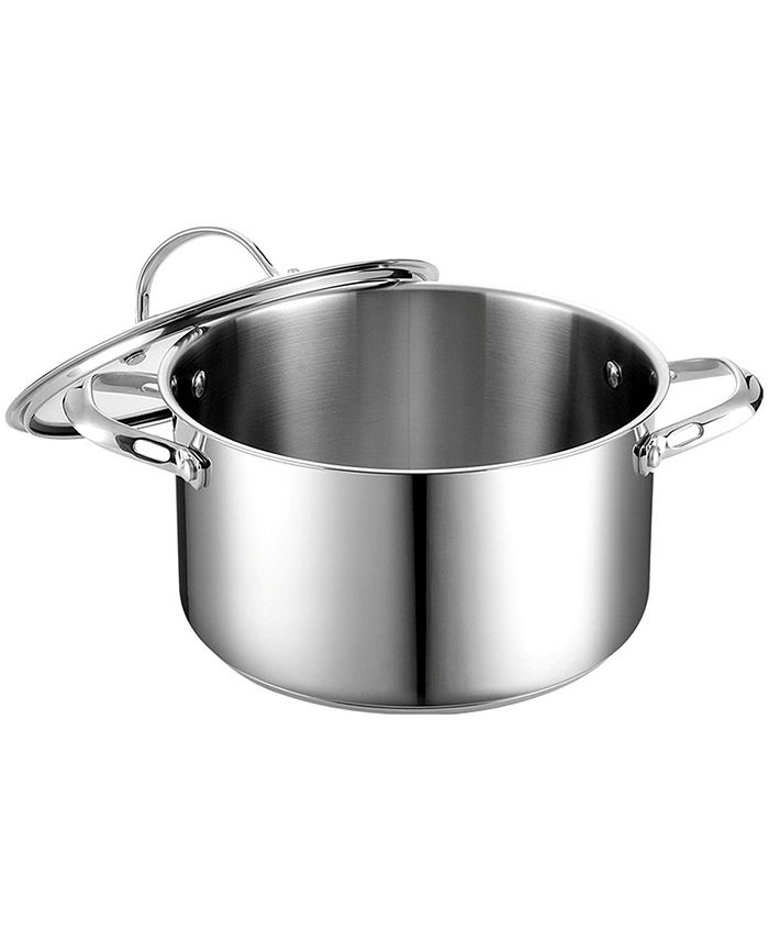 Cooks Standard 9-Piece Classic Stainless Steel Cookware Set - Macy's