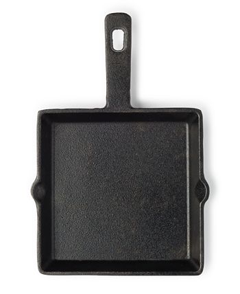 Goodful 2-Pc. Mini Cast Iron 6" Griddle Set, Created for Macy's - Macy's