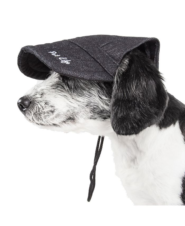 Pet Life 'Cap-Tivating' UV Protectant Adjustable Fashion Dog Hat Cap ...