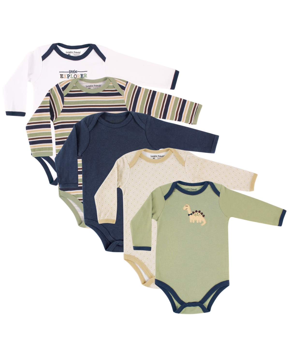 Click here for Luvable Friends Baby Boys Comfy Cotton Long-Sleeve... prices