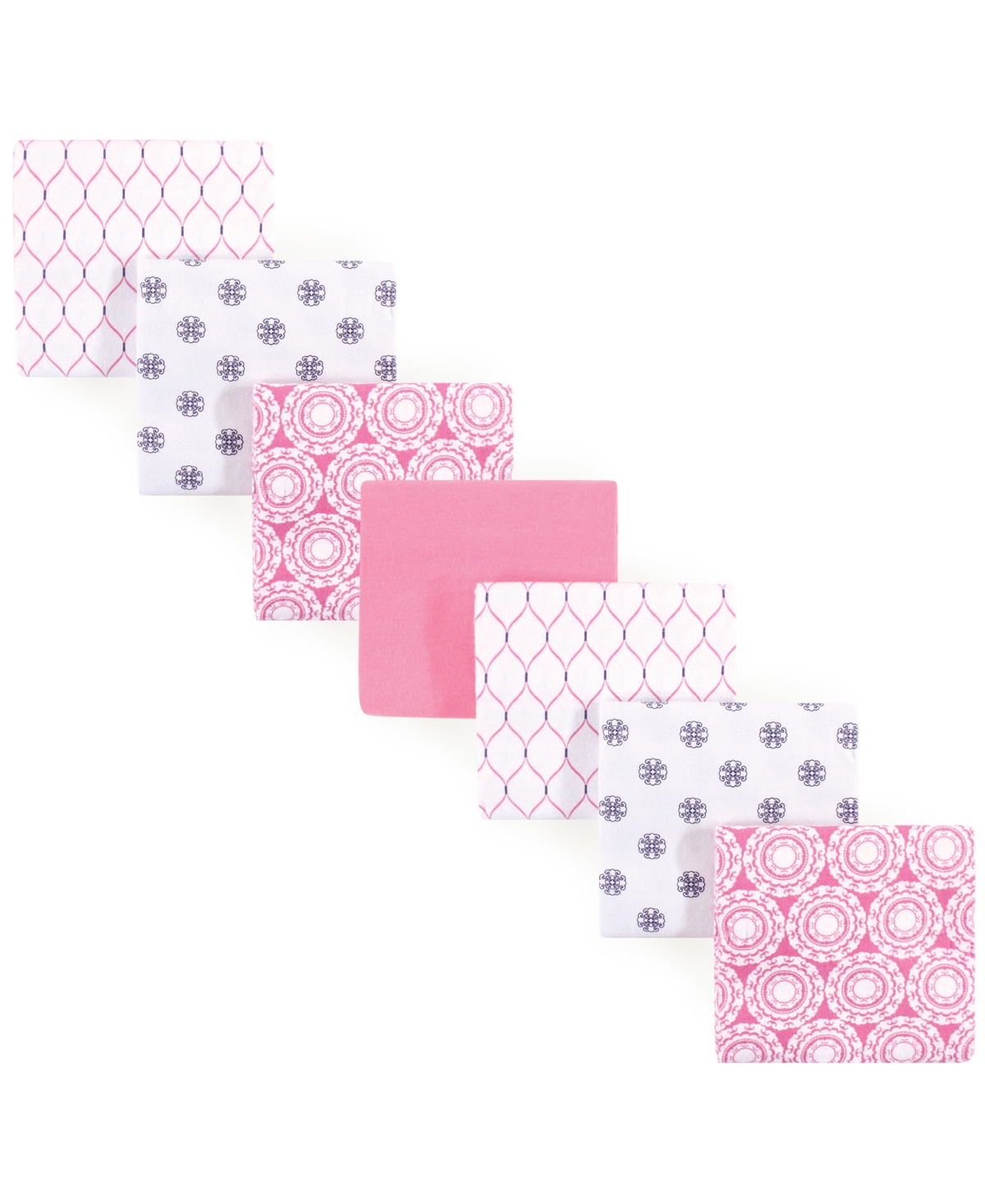 Click here for Hudson Baby Girls Seven-Count Cotton Flannel Recei... prices