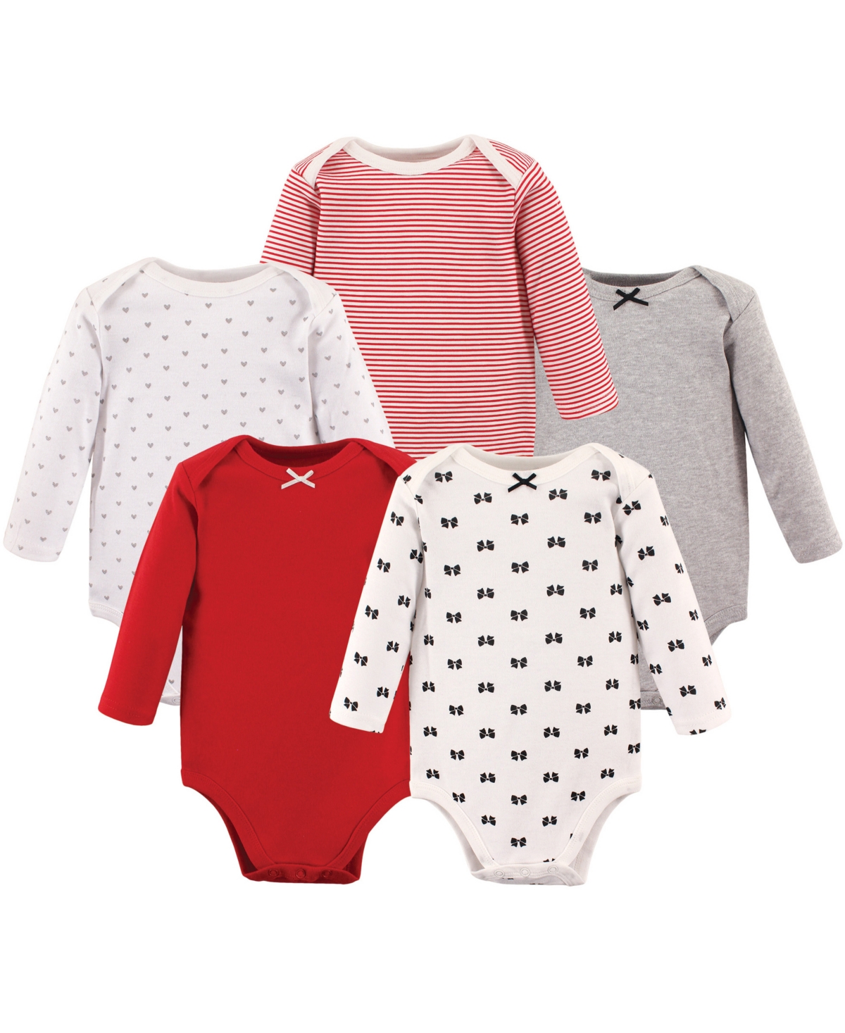 Click here for Hudson Baby Baby Girls Everyday Long-Sleeve Cotton... prices