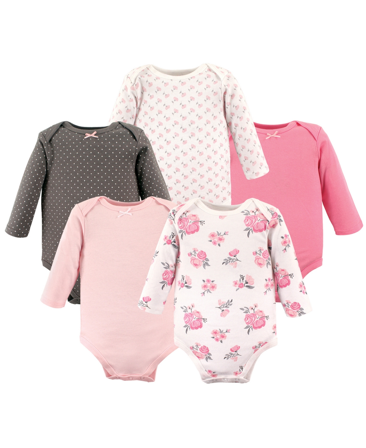 Click here for Hudson Baby Baby Girls Everyday Long-Sleeve Cotton... prices