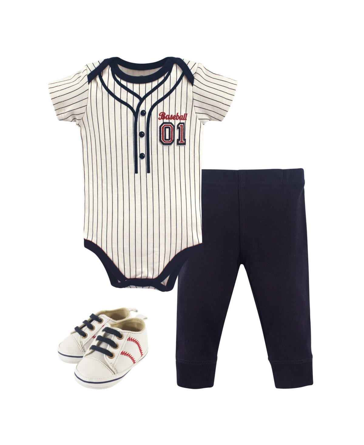 Click here for Little Treasure Baby Boys Treasure Cotton 3-Piece... prices