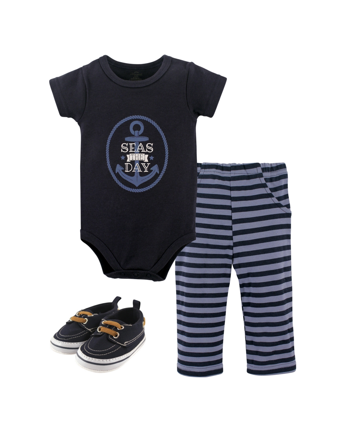 Click here for Little Treasure Baby Boys Treasure Cotton 3-Piece... prices