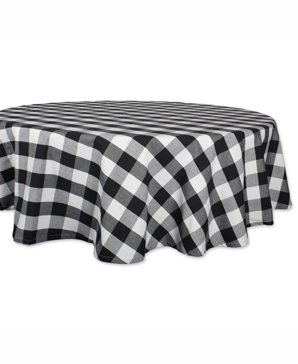 Click here for Buffalo Check Tablecloth - Black prices