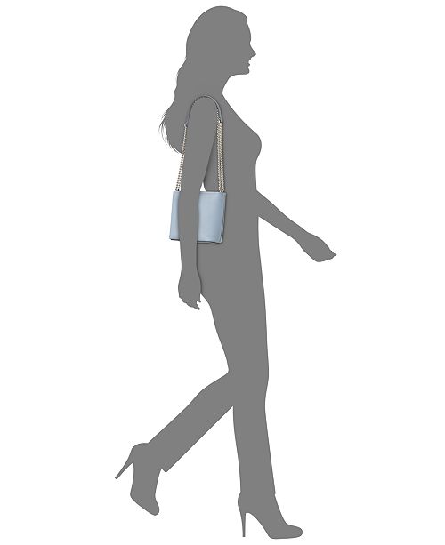 kate spade new york Polly Pebble Leather Chain Crossbody & Reviews ...