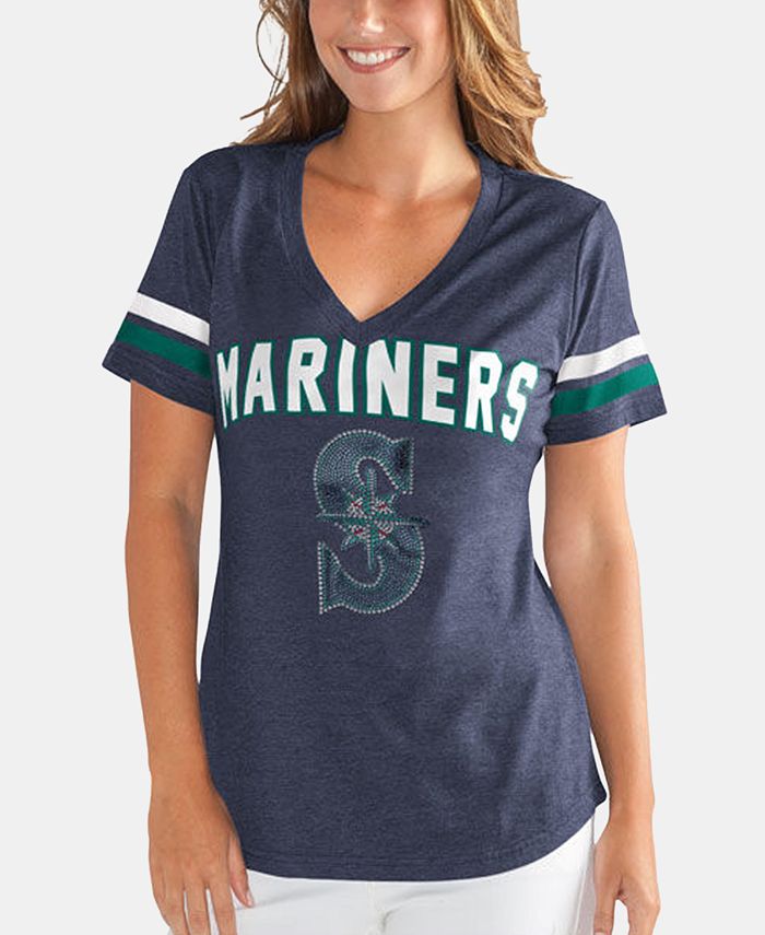 G-III Sports Women's Seattle Mariners Rounding the Bases T-Shirt - Macy's