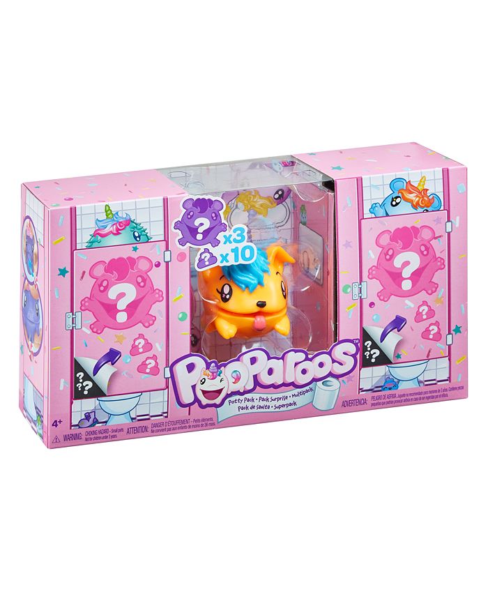 Pooparoos Potty Pack Figures - Macy's