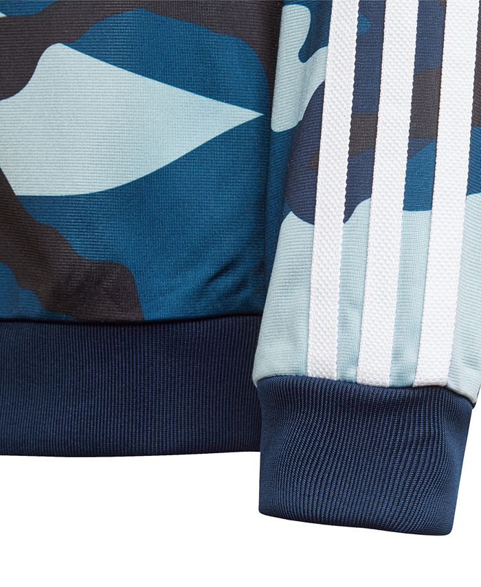 adidas Big Boys Camo-Print Track Jacket - Macy's