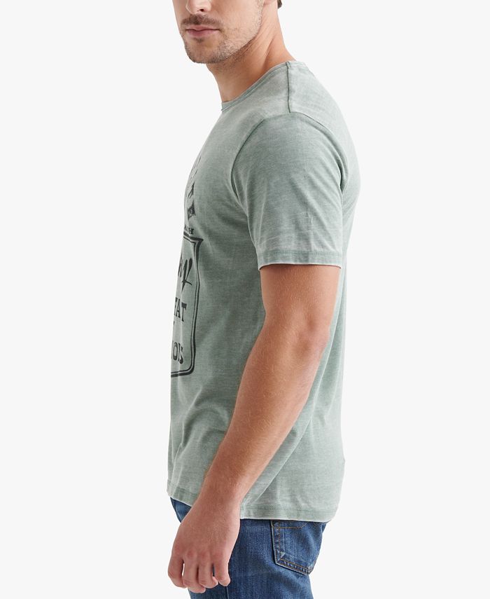 Lucky Brand Men's Snake Bite Graphic T-Shirt - Macy's