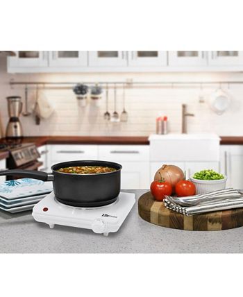 Elite Gourmet Elite Cuisine Countertop Single Flat Burner, Electric Hot ...