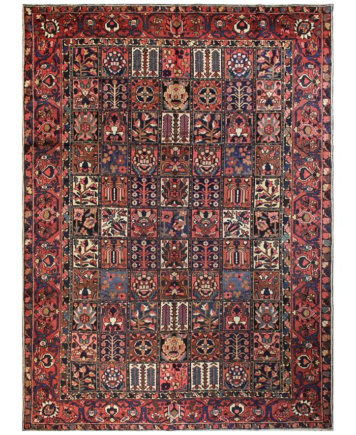 BB Rugs Baktiary 621983 Multicolor 10' x 13'8" Area Rug - Macy's