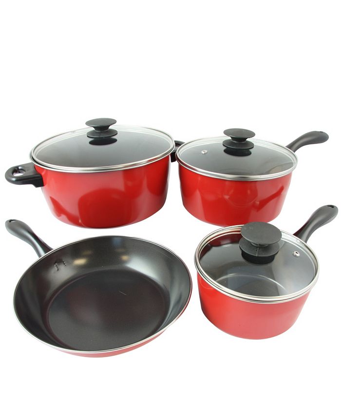 Gibson Sunbeam Armington 7 Piece Cookware Set - Macy's