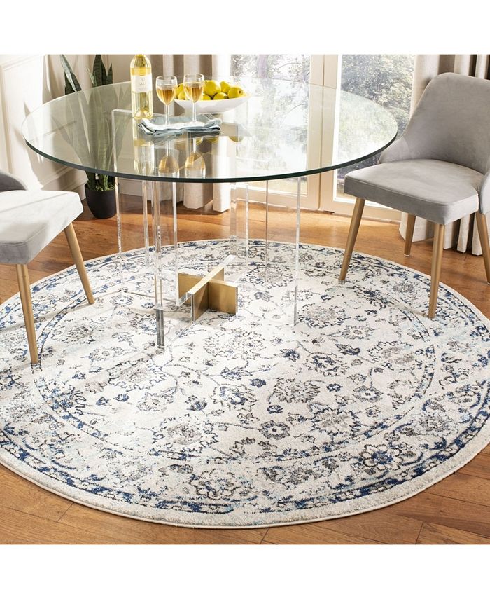 Safavieh Madison MAD923 6'7" x 6'7" Round Area Rug - Macy's