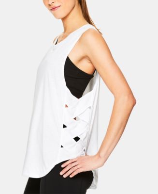 Gaiam Posey Lattice Tank Top - Macy's