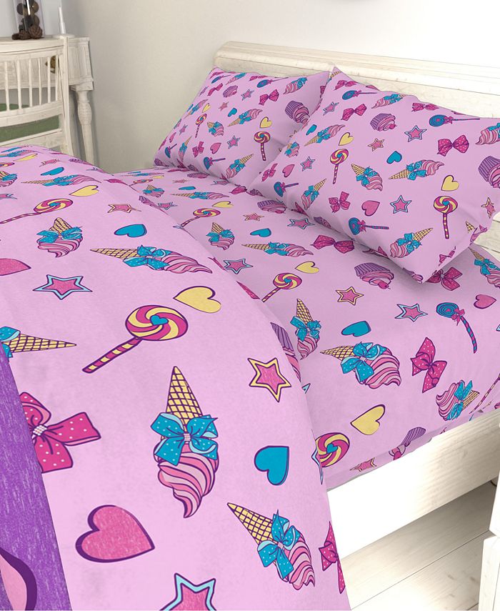 Jojo Siwa Nickelodeon Dream Believe Twin Bed in a Bag - Macy's