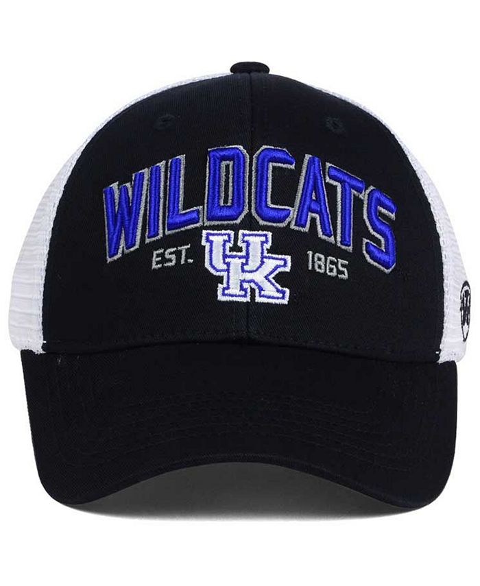 Top of the World Kentucky Wildcats Black Mesh Teamwork Snapback Cap ...