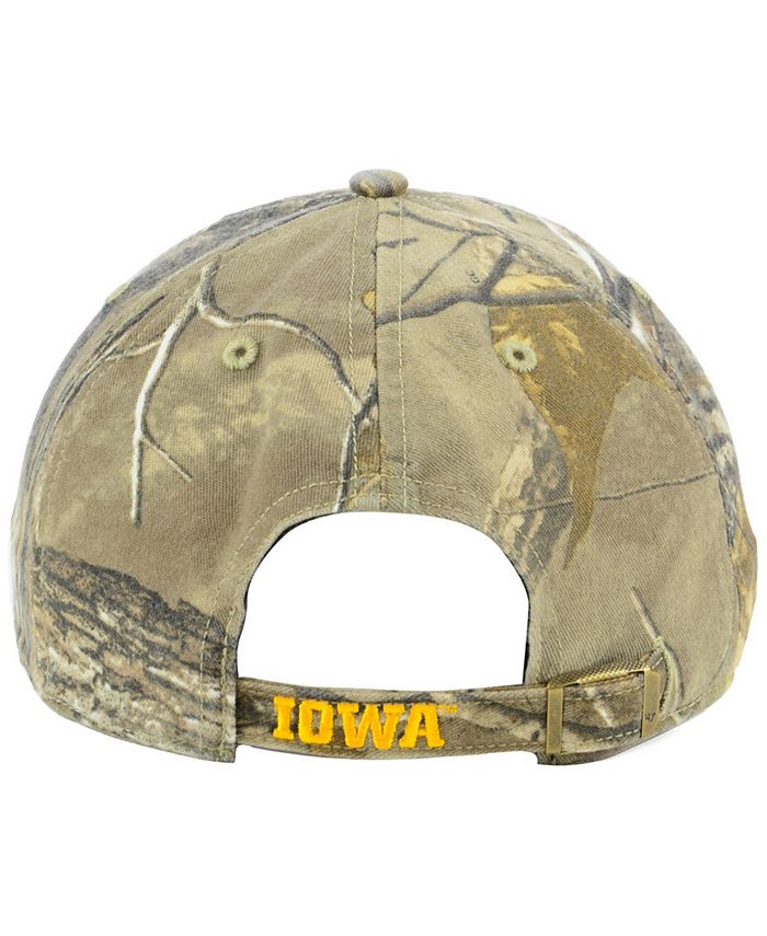 '47 Brand Iowa Hawkeyes Real Tree CLEAN UP Cap - Macy's