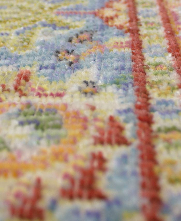 French Connection Fraser Colorwashed Kilim 27" x 46" Accent Rug - Macy's