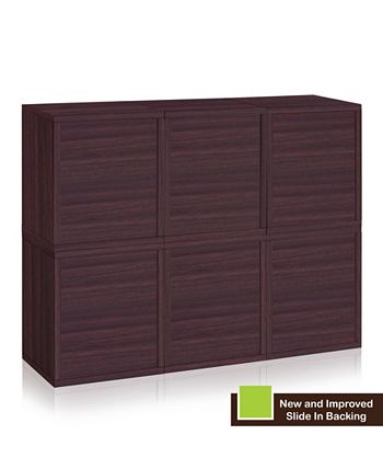 Way Basics Eco Stackable Modular Storage Cubes Plus - Macy's