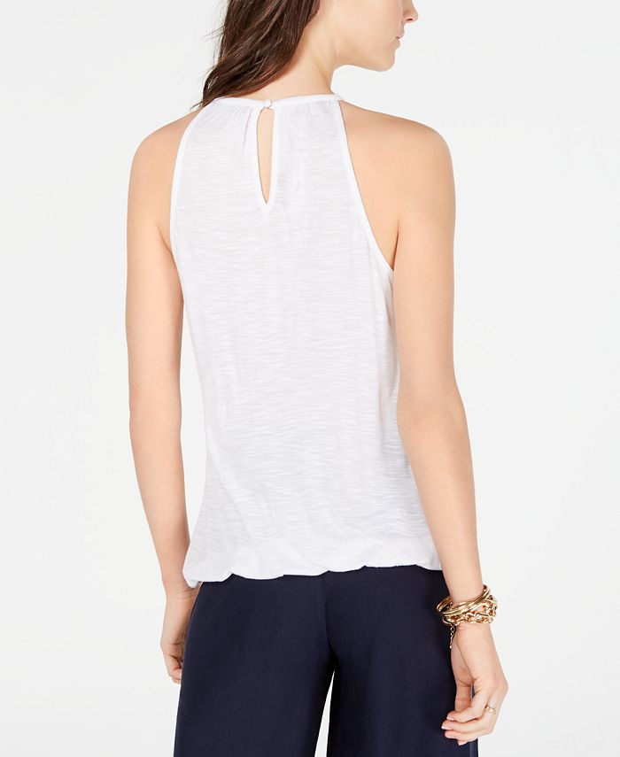INC International Concepts INC Embroidered Halter Top, Created for Macy ...