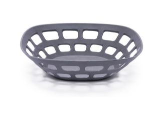 Bamboozle 11 1/2" Graphite Fruit Basket - Macy's