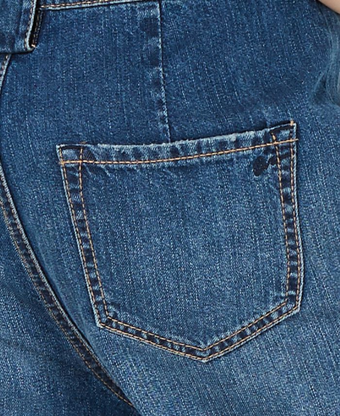 American Rag Juniors' Wide-Leg Denim Overalls, Created for Macy's - Macy's