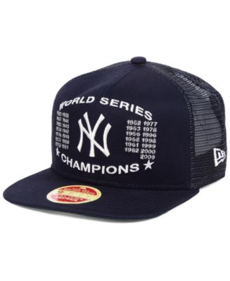 New Era New York Yankees Team Front Trucker 9FIFTY Snapback Cap - Macy's