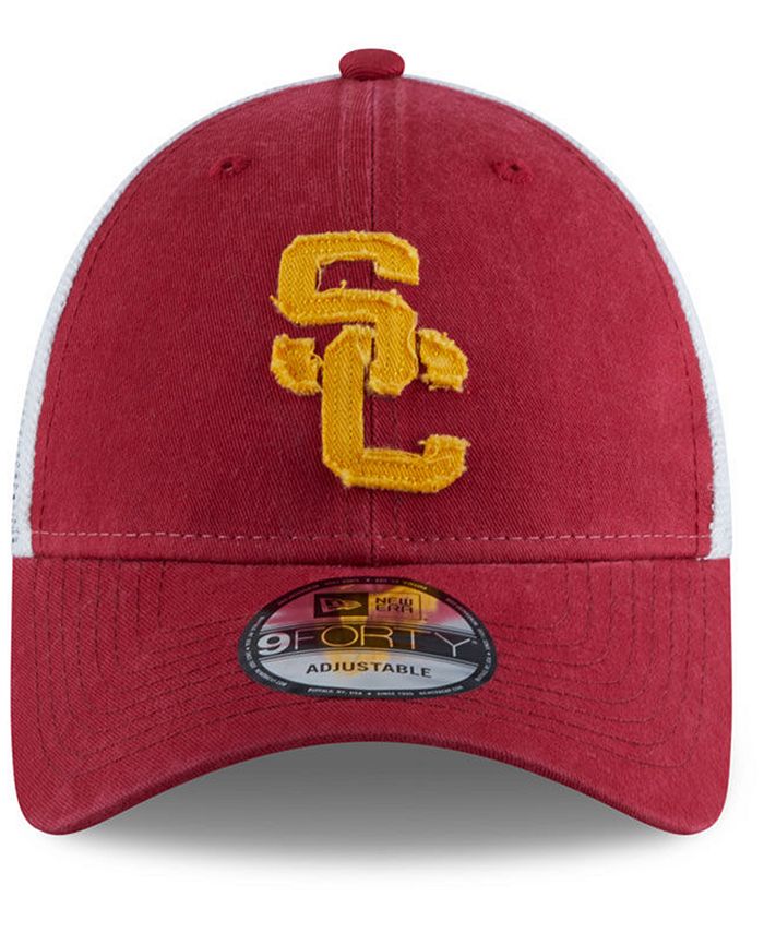 New Era USC Trojans Team Truckered Snapback Cap - Macy's