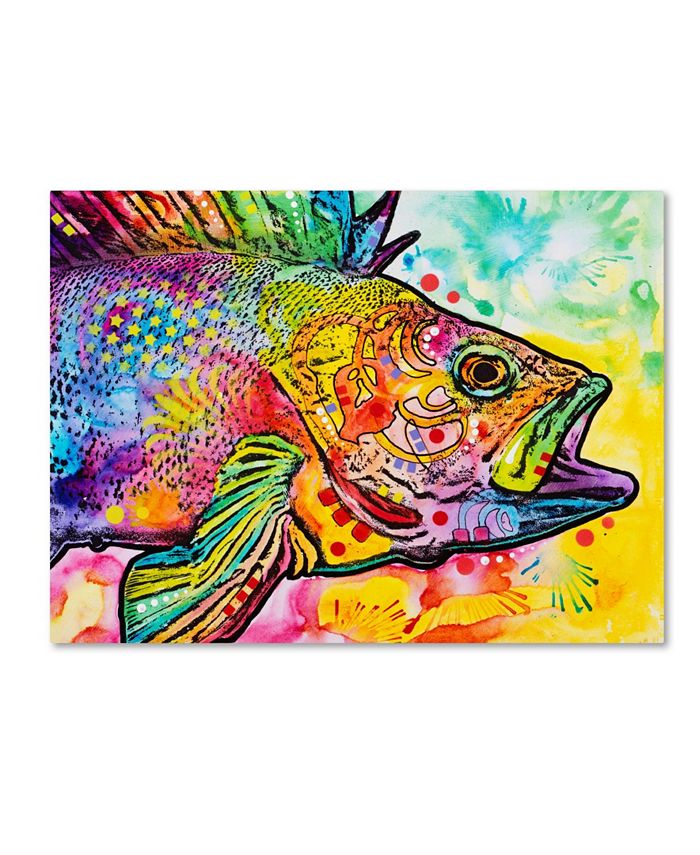 Trademark Global Dean Russo 'Fish' Canvas Art - 19" x 14" x 2" - Macy's