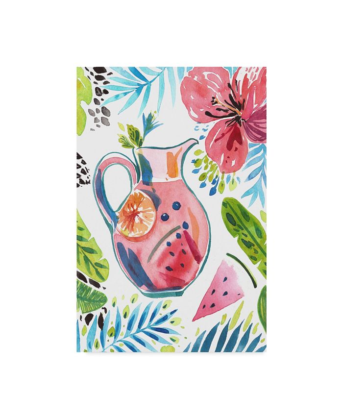 Trademark Global Irina Trzaskos Studio 'SUMMER 4' Canvas Art - 47" x 30 ...