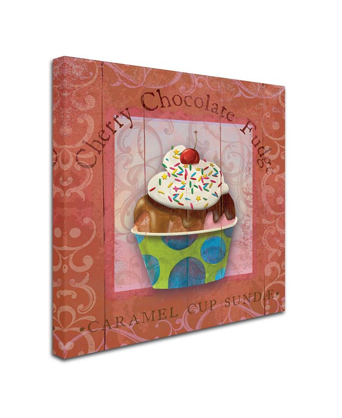 Trademark Global Fiona Stokes-Gilbert-ALI 'Parlor Ice Cream IV' Canvas ...
