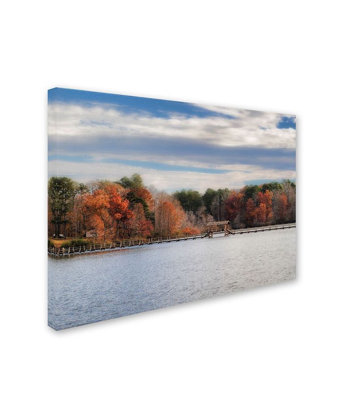 Trademark Global Jai Johnson 'Autumn At Chickasaw' Canvas Art - 19" x ...
